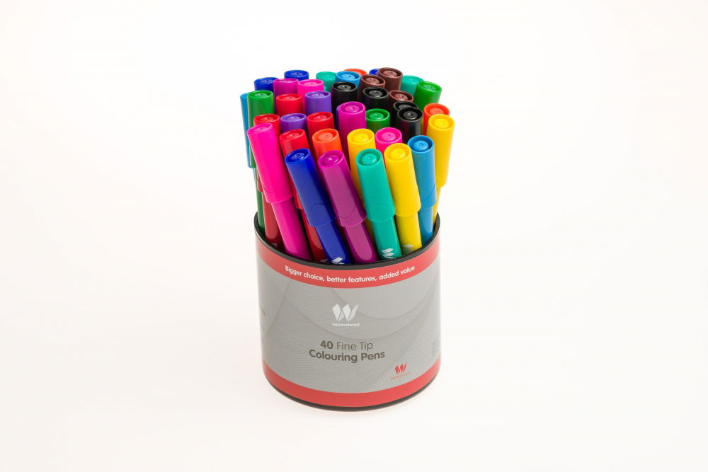 Performance Colouring Pen Fine Tip Assorted Colours | WPS Westward